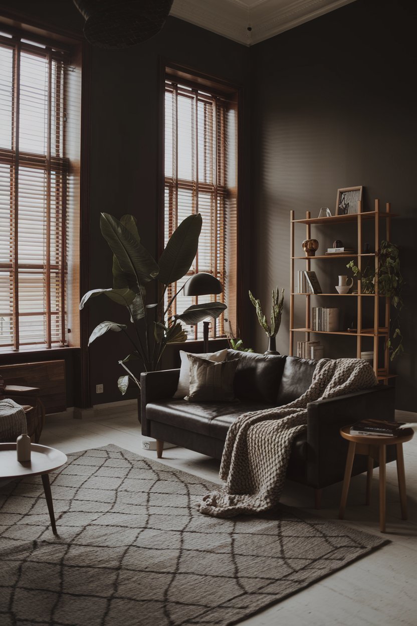 15 Dark Earthy Living Room Ideas: Warm, Textured, and Timeless Designs ...