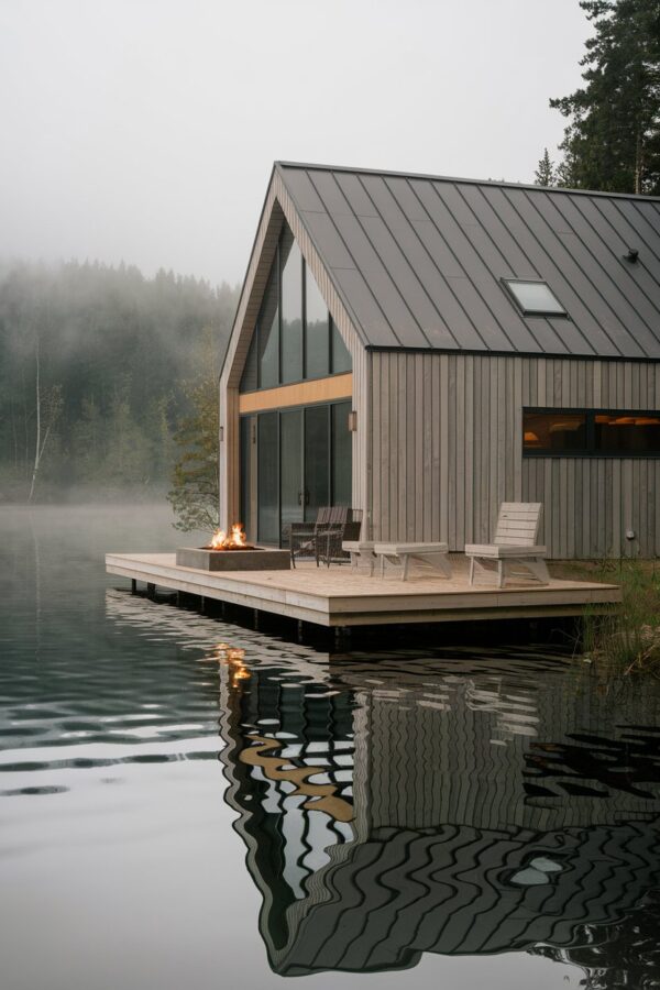 18 Modern Lake House Exterior Inspirations: A Look at Contemporary ...