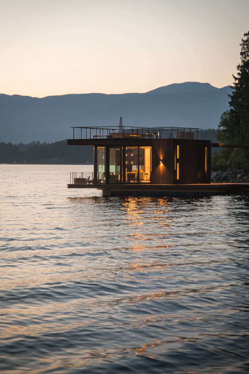 18 Modern Lake House Exterior Inspirations: A Look at Contemporary ...