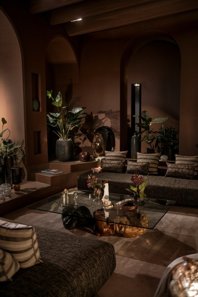 15 Dark Earthy Living Room Ideas: Warm, Textured, and Timeless Designs ...