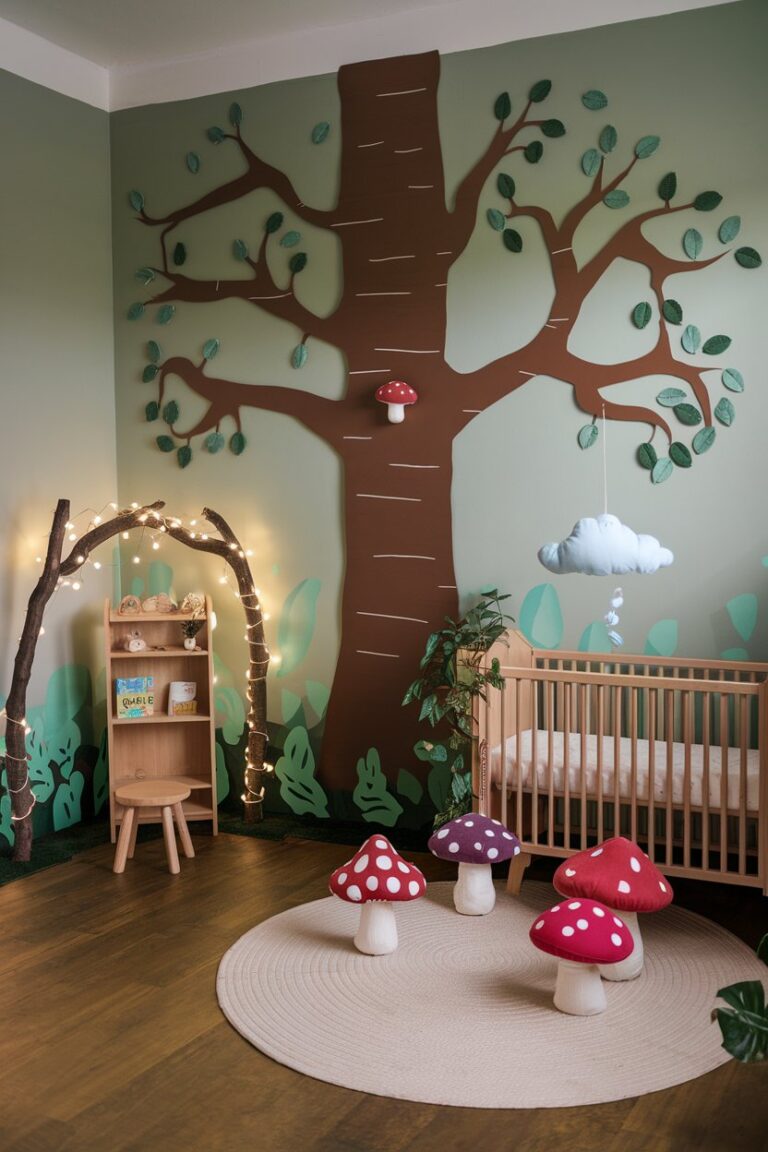 14 Forest-Themed Nursery Decor Ideas for a Cozy and Natural Space - My ...