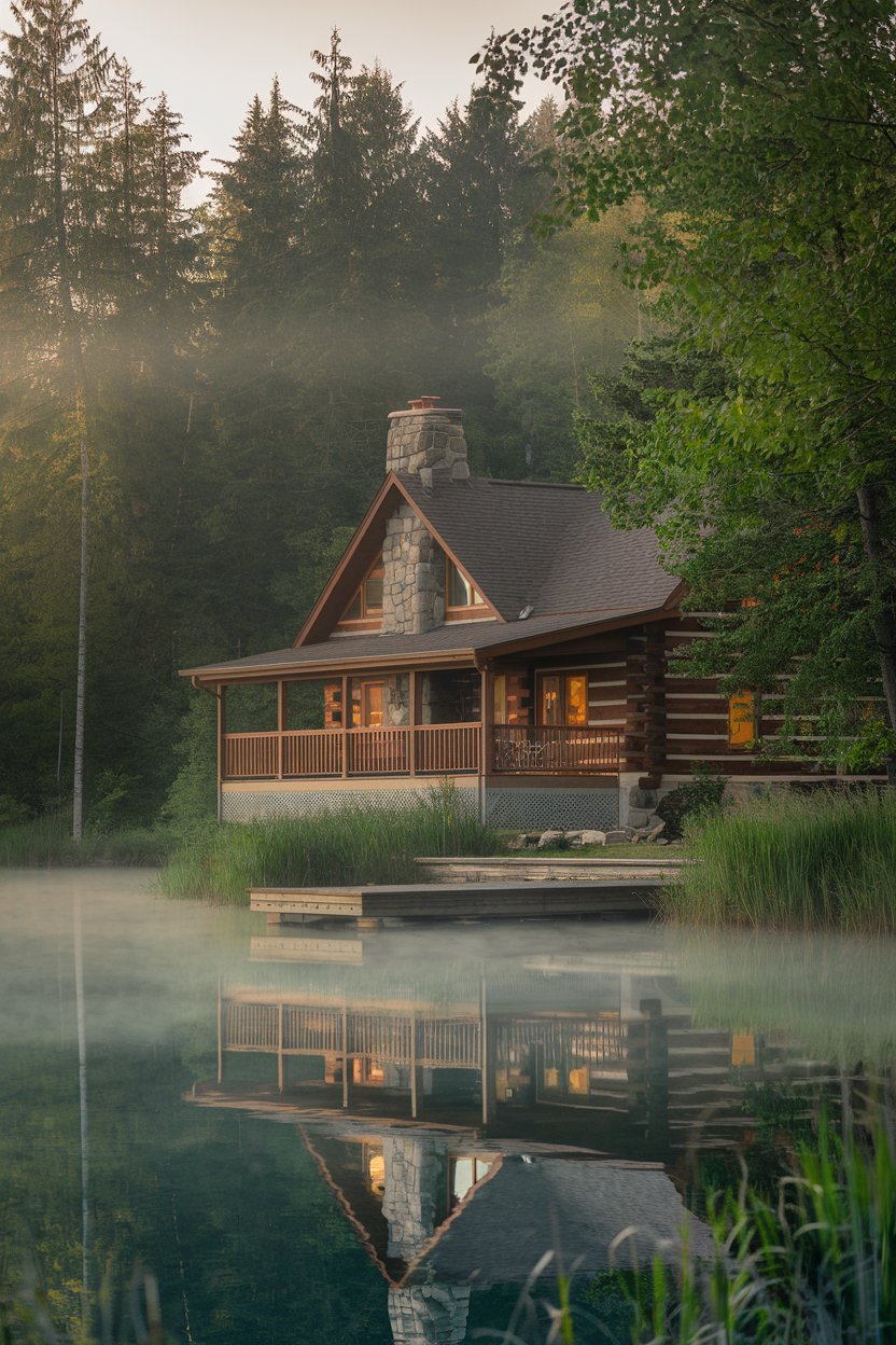 18 Lake House Exterior Inspirations: Timeless Designs That Embrace ...