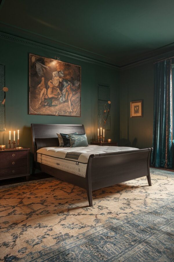 16 Dark Earthy Bedroom Ideas Using Natural Textures and Warm Tones - My ...