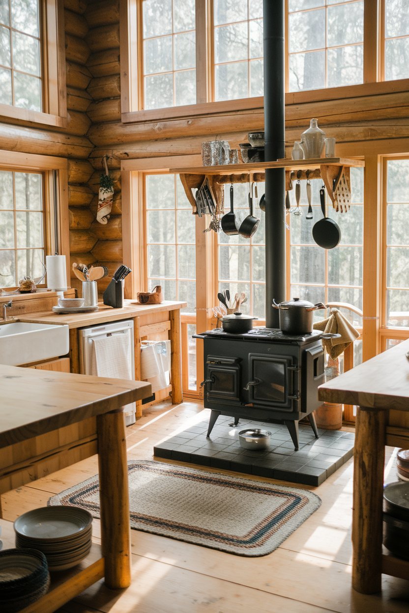 16 Cabin Kitchen Decor Ideas: Rustic, Modern, and Timeless Designs - My ...