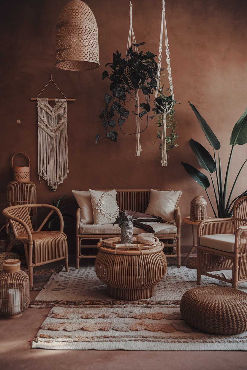 15 Dark Earthy Living Room Ideas: Warm, Textured, and Timeless Designs ...