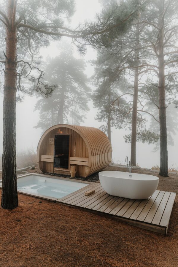 15 Outdoor Bathroom Design Ideas for a Natural and Private Retreat - My ...