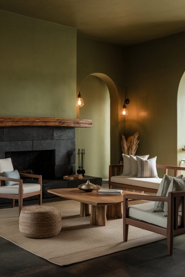 15 Dark Earthy Living Room Ideas: Warm, Textured, and Timeless Designs ...