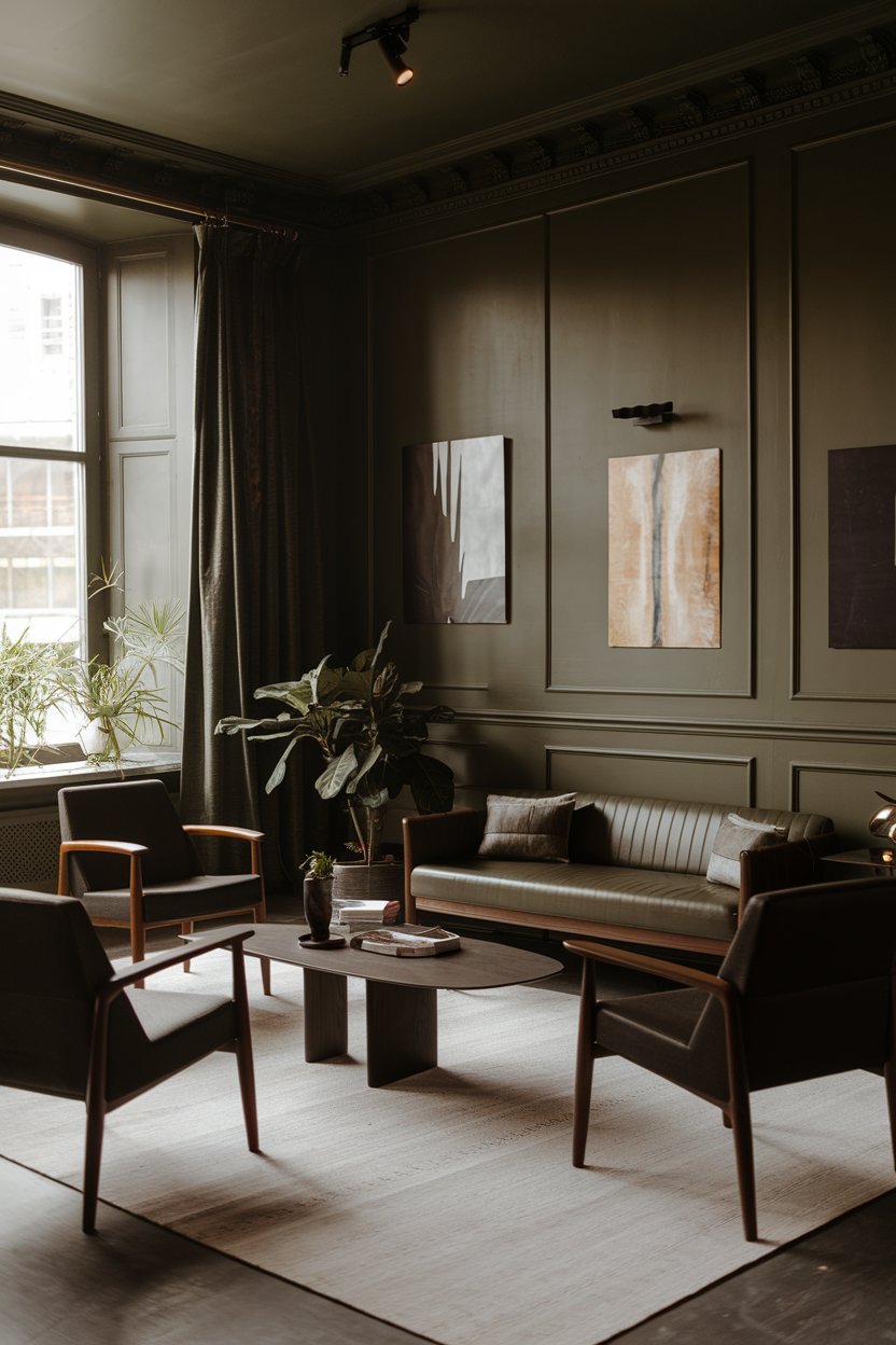 15 Dark Earthy Living Room Ideas: Warm, Textured, and Timeless Spaces ...