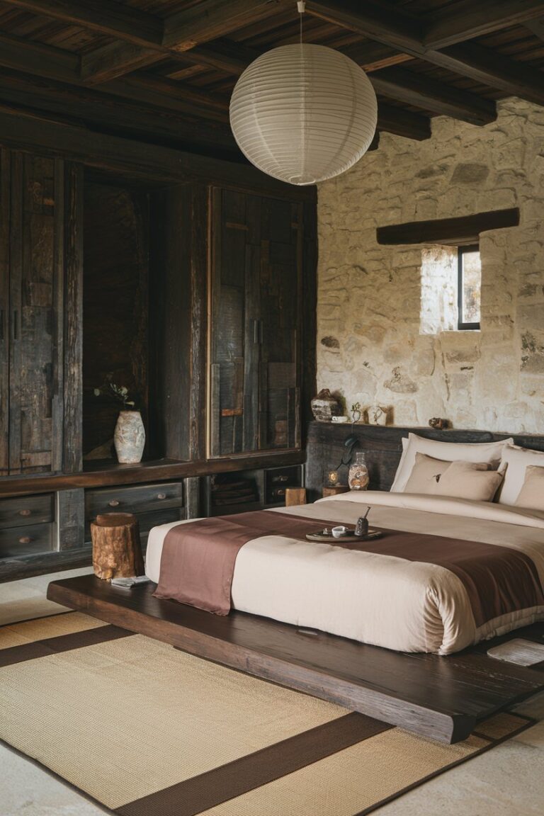 16 Dark Earthy Bedroom Decor Ideas: Transform Your Room with Natural ...