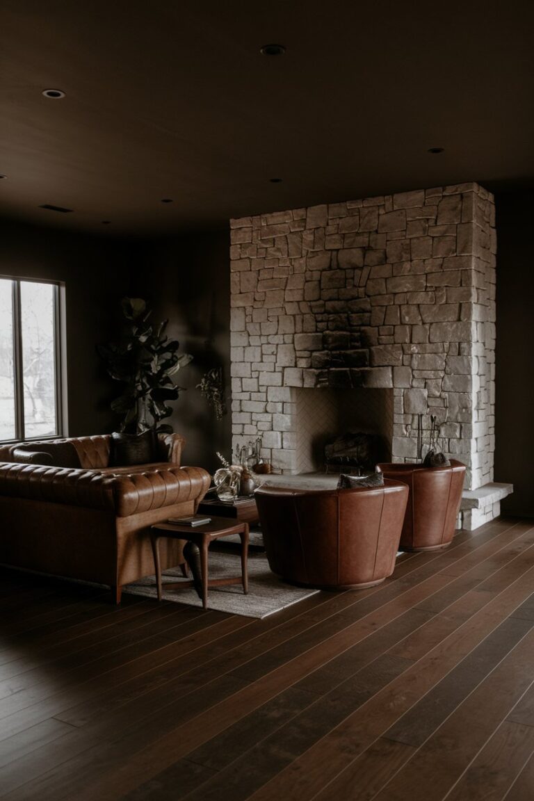 15 Dark Earthy Living Room Ideas: Warm, Textured, and Timeless Spaces ...