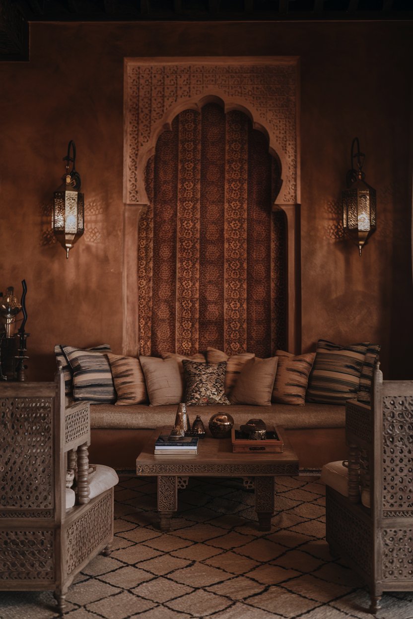 15 Dark Earthy Living Room Ideas: Warm, Textured, and Timeless Spaces ...