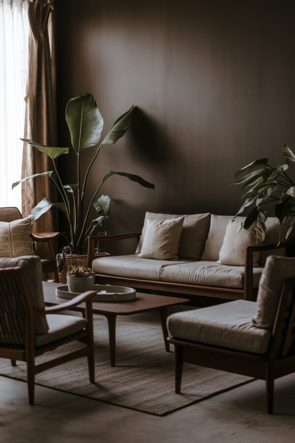 15 Dark Earthy Living Room Ideas: Warm, Textured, and Timeless Spaces ...