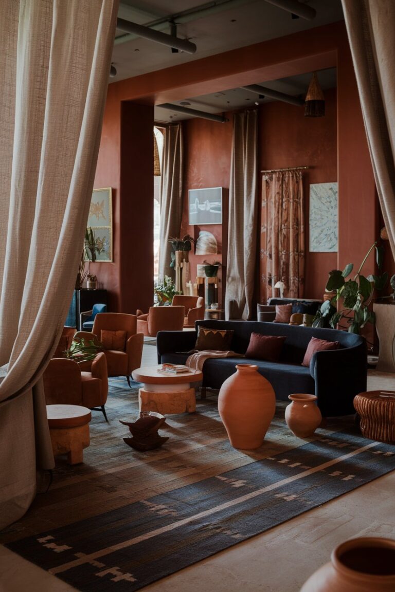 15 Dark Earthy Living Room Ideas: Warm, Textured, and Timeless Spaces ...