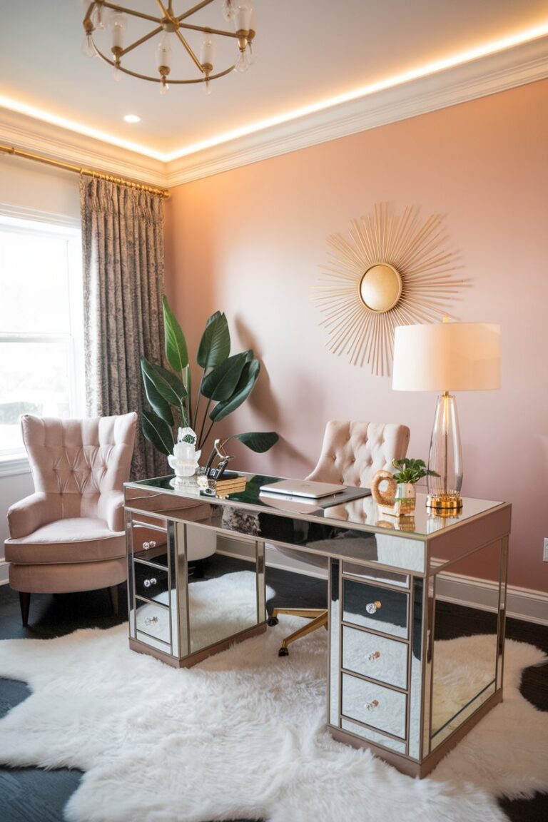 16 Feminine Home Office Decor Ideas to Elevate Your Workspace - My ...